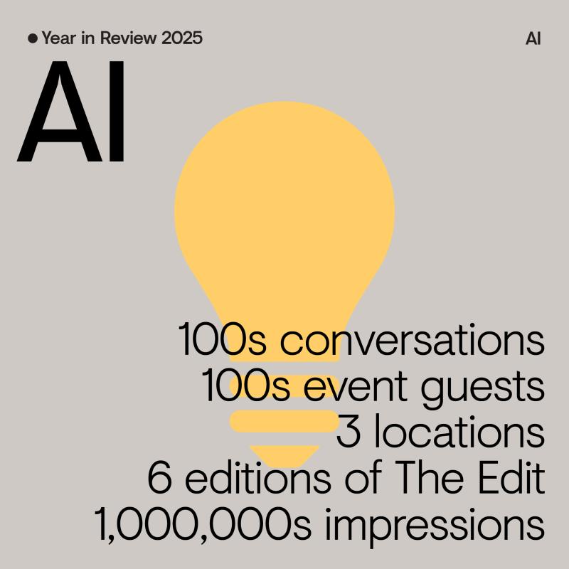 Year in Review 2025: AI - Magic or menace? | Material Source