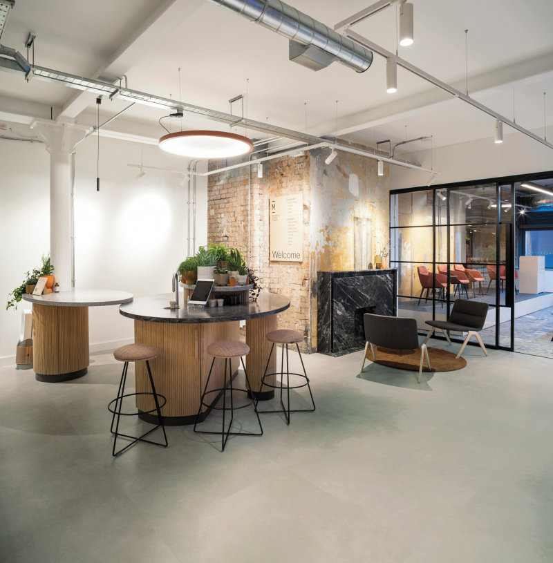 Karndean Designflooring’s extra-large tiles offer a streamlined ...