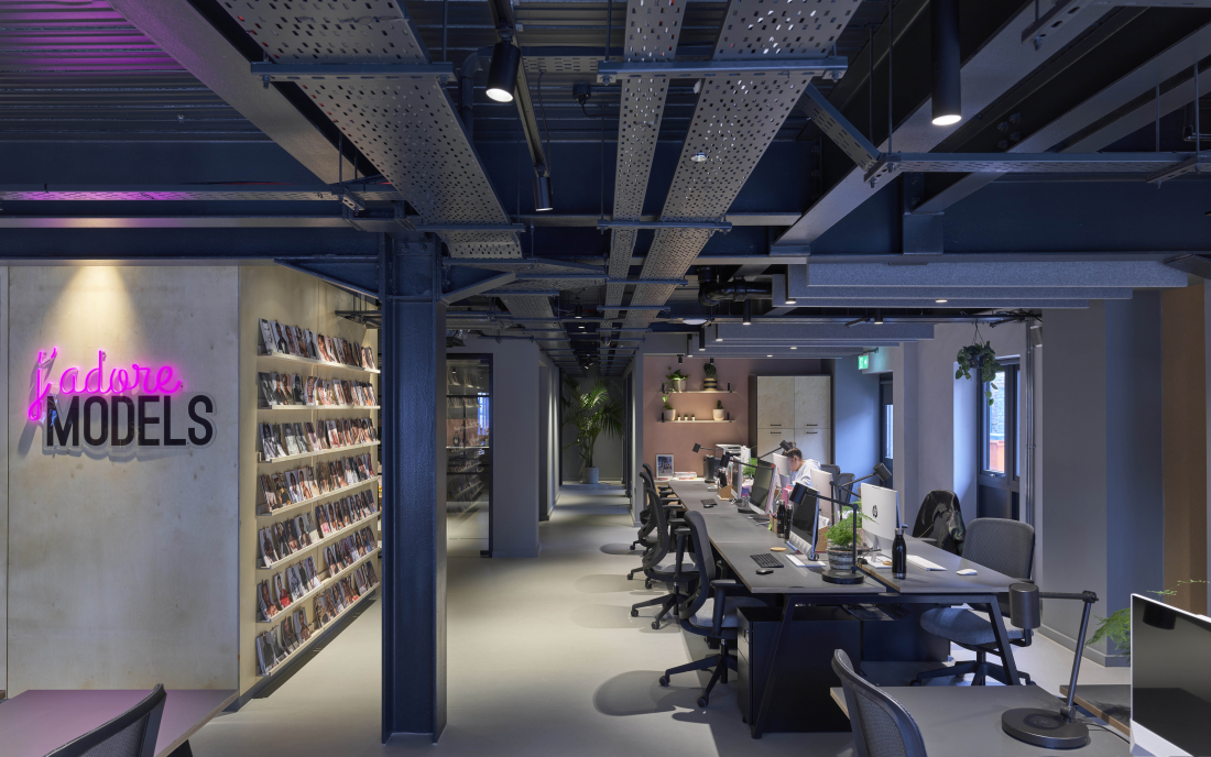 Strike a pose: New HQ for J’adore Models by Workshop Design Studio ...