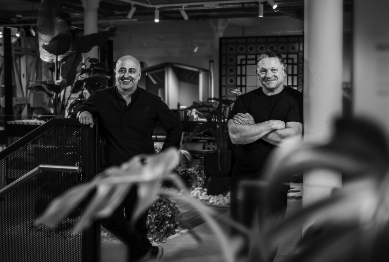 Darren Clanford & Michael Rogan, co founders of Material Source Studio ...